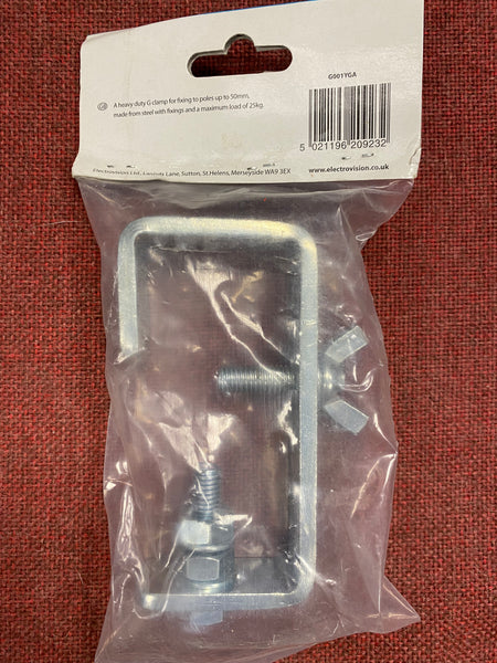 Soundlab G001YGA steel Gee Clamp 50mm | STARGOAT GUITARS
